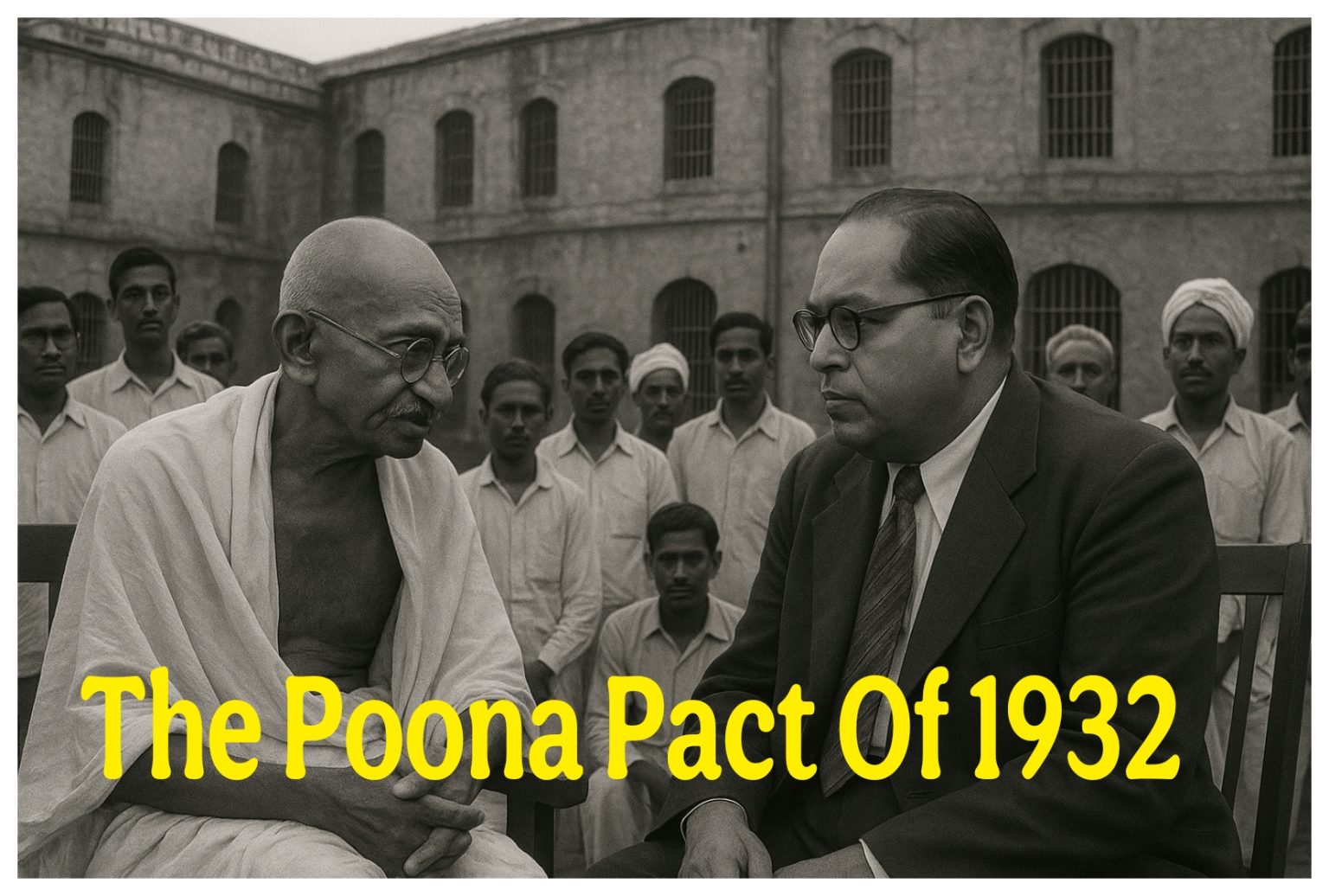 The Poona Pact of 1932: Dr. B.R. Ambedkar, Gandhi, and the Struggle for ...