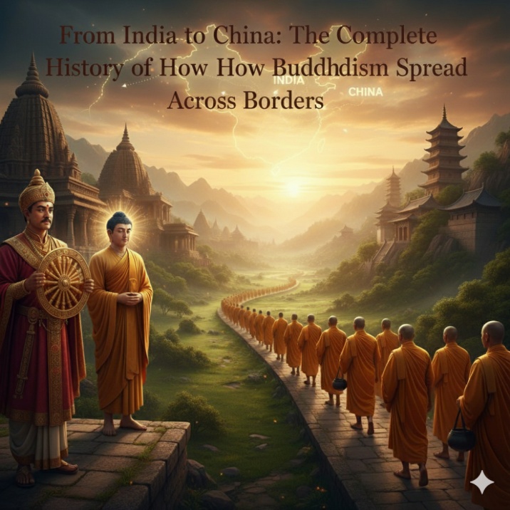 From India to China: The Complete History of How Buddhism Spread Across ...